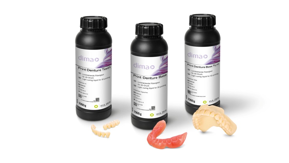 dima Print Digital Denture – Resin for 3D printed dentures